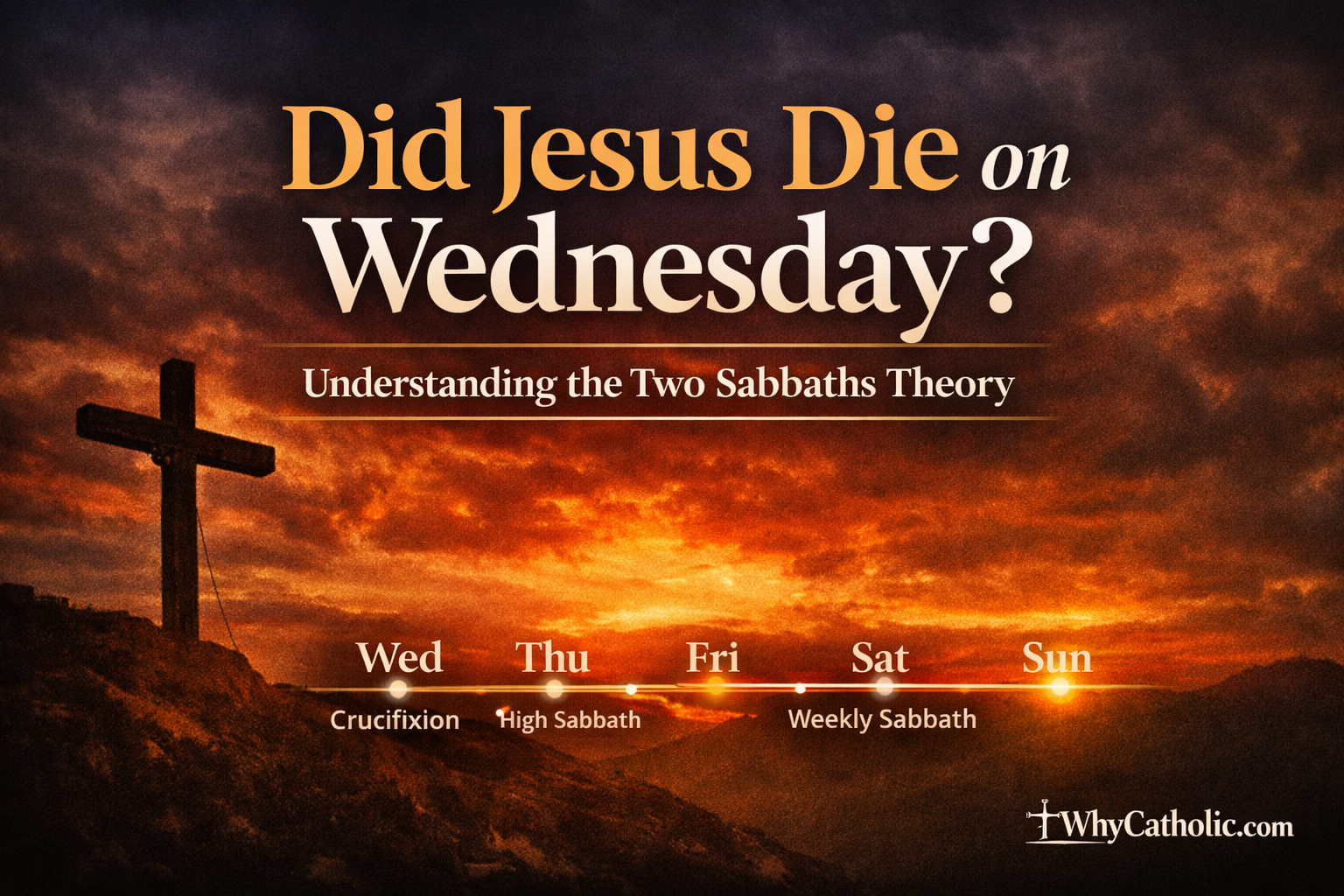 Did Jesus Die on Wednesday? Understanding the “Two Sabbaths” Theory
